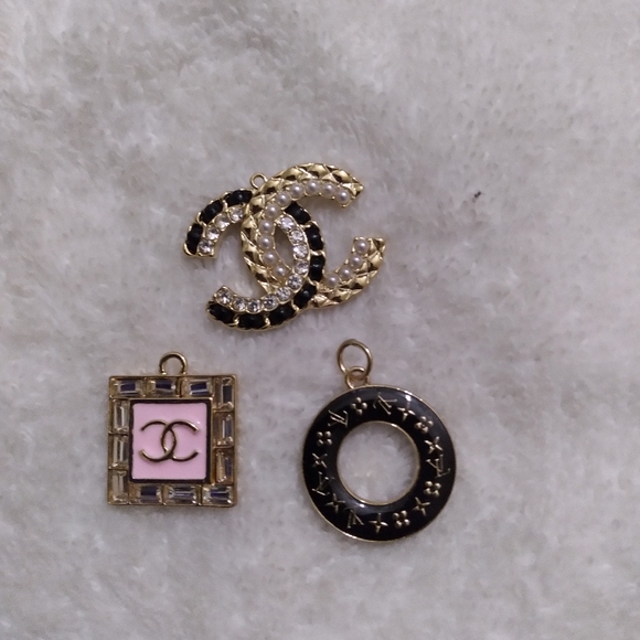 Jewelry | Winers Choice Chanel Lv Zipper Pull Convert To Pendants ...